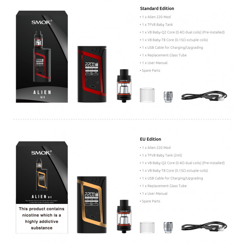 Kit Alien 220w - SMOK